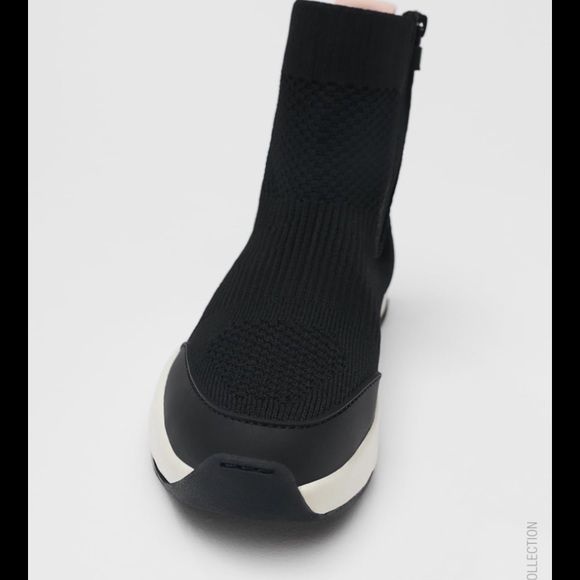 Zara | Shoes | Zara High Top Sneaker Boots Girls | Poshmark